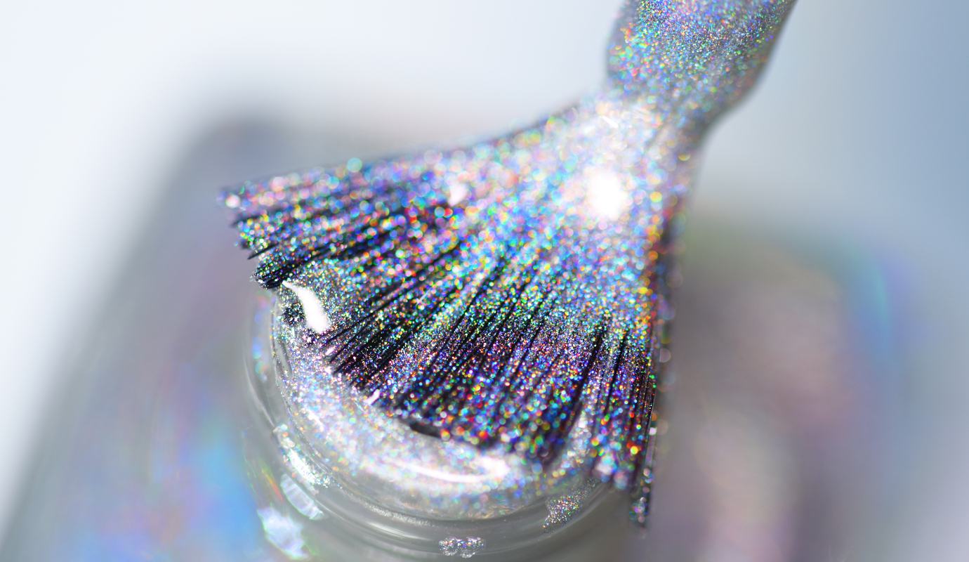 ILNP Remix - Soft Purple Shimmer Holographic Nail Polish