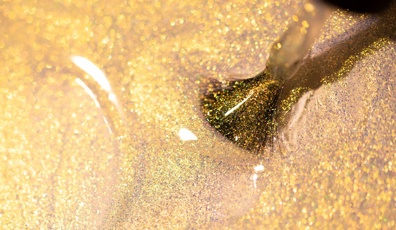 ILNP Melody - Fiery Orange Shimmer Nail Polish